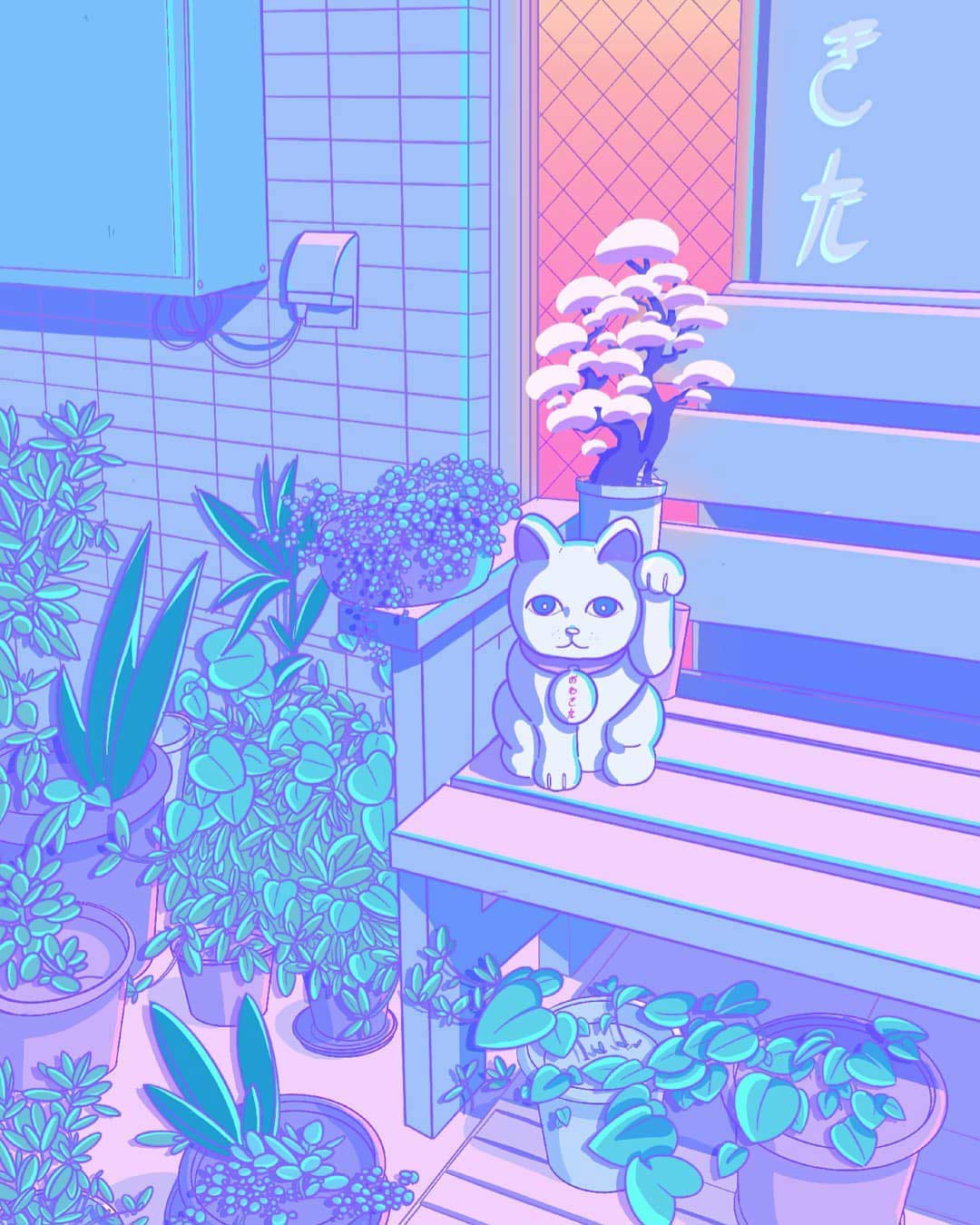 Elora Pautrat et le Japon en pastel: Les illustrations de cette jeune ...