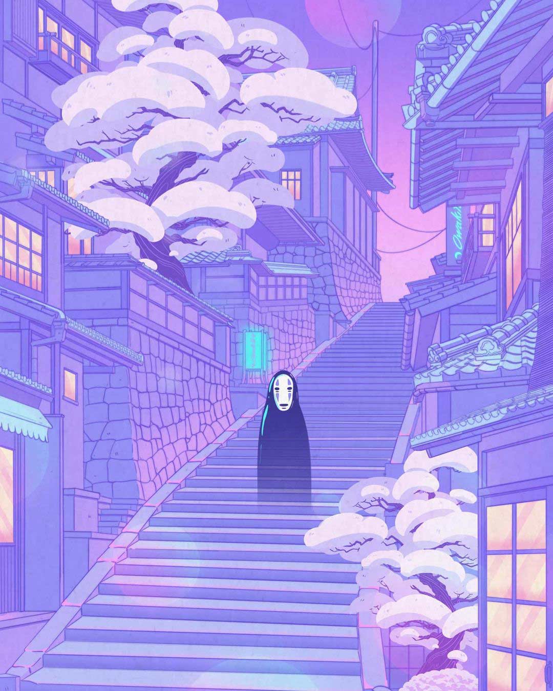 Elora Pautrat et le Japon en pastel: Les illustrations de cette jeune ...